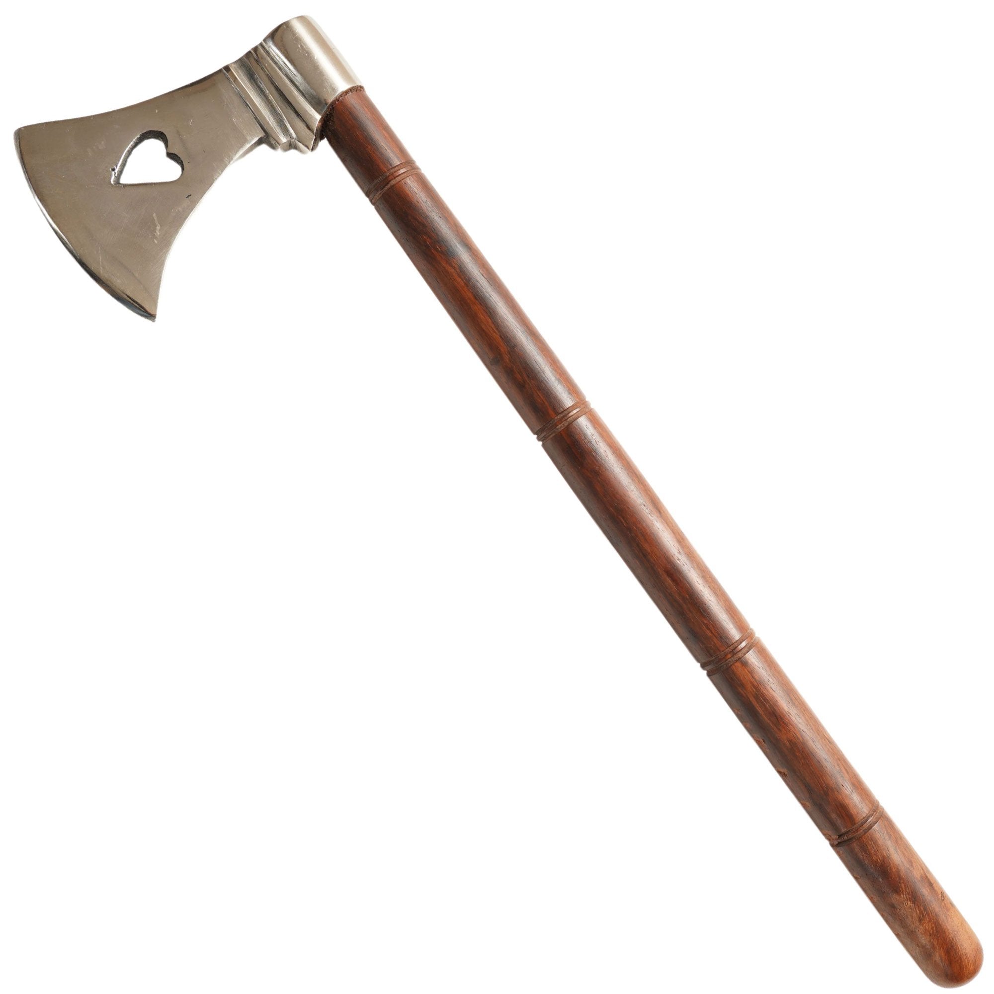 Bleeding Heart War Axe Hatchet Tomahawk 17 Inch Overall – Finish Edge
